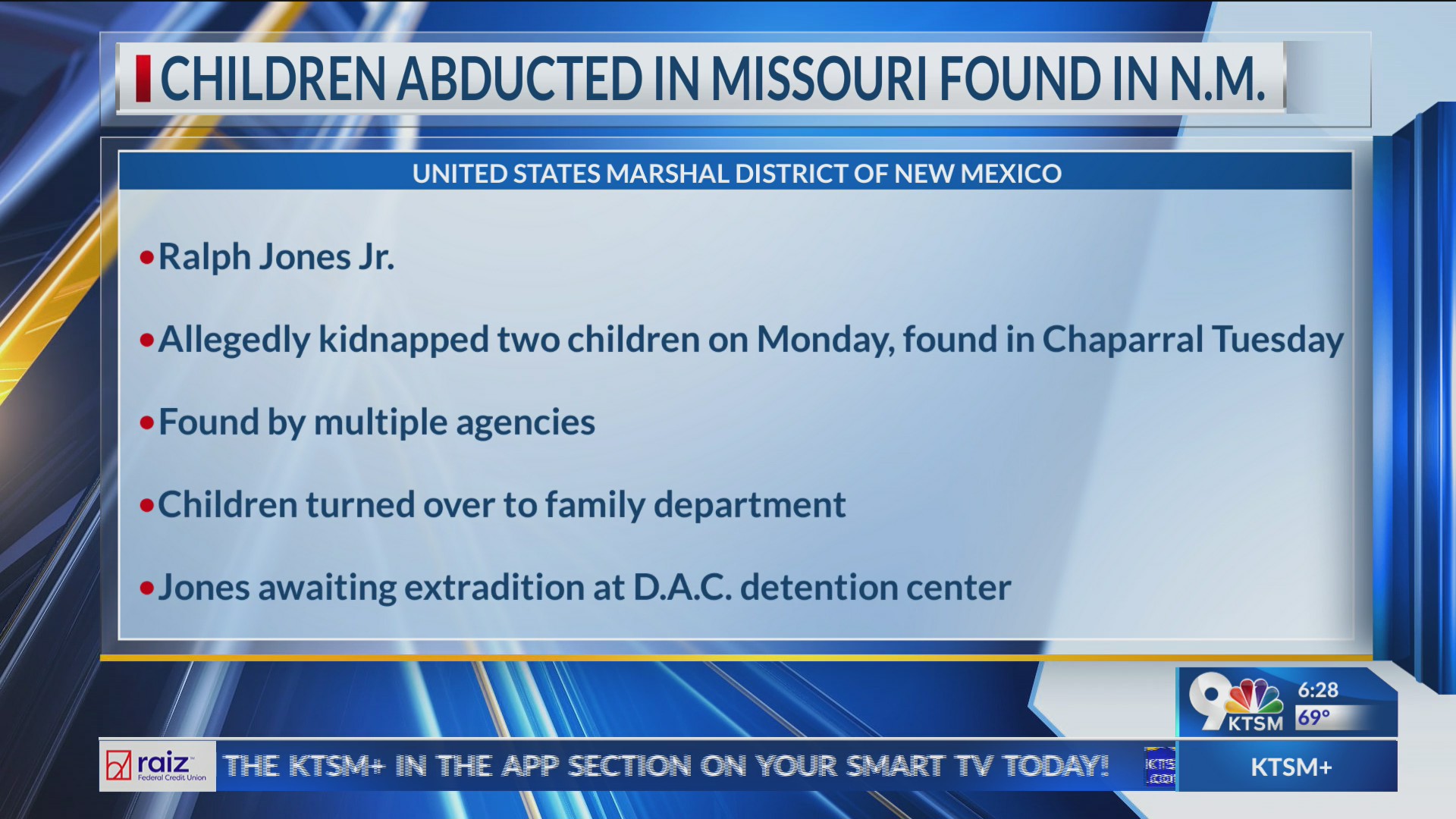 Abducted children rescued in New Mexico