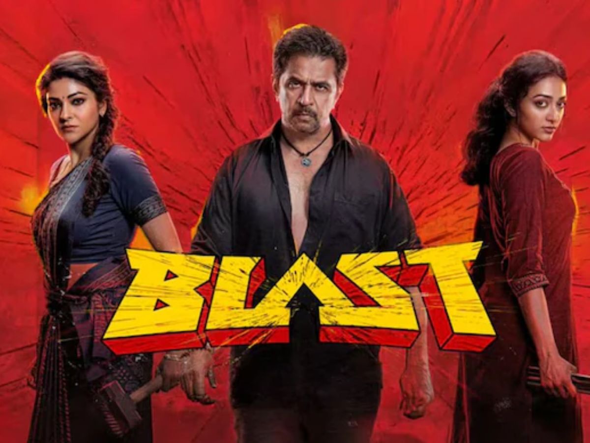 Blast box office collection day 1: Arjun Sarja's action entertainer ...