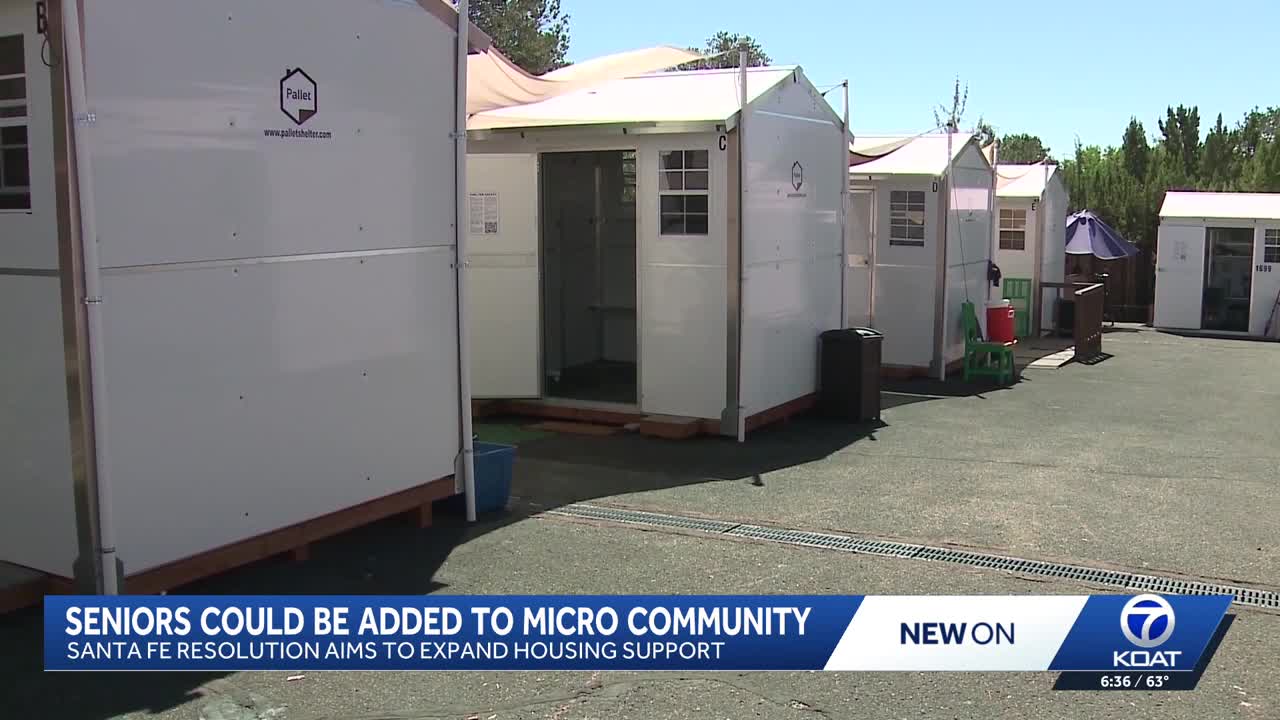Santa Fe considers housing homeless seniors in new micro community
