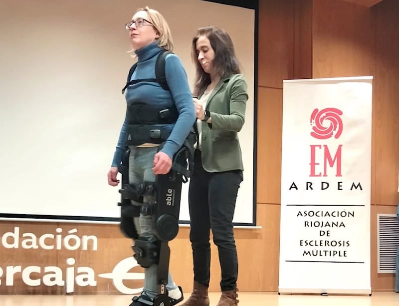 Ardem sigue sumando fuerzas para echar a andar su exoesqueleto