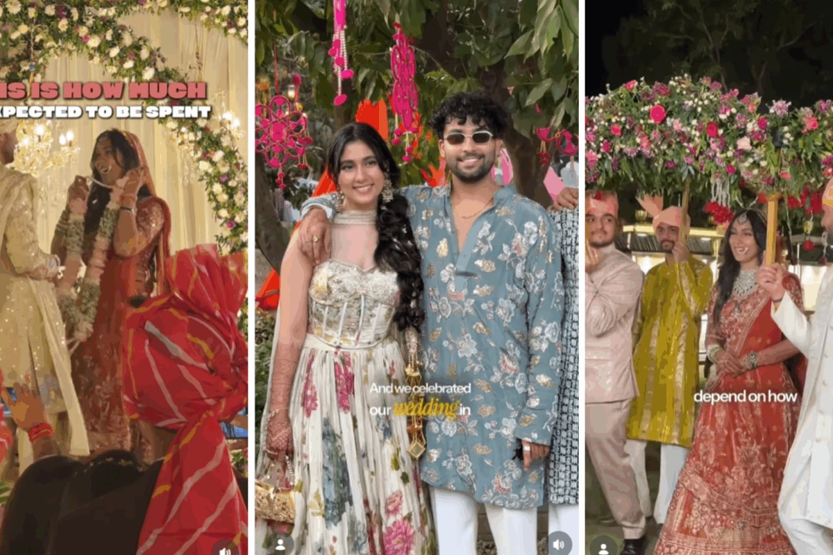 IITian couple breaks down Rs 50-80 lakh destination wedding budget in ...