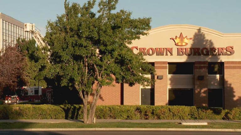 Firefighters extinguish attic fire at Sandy Crown Burgers