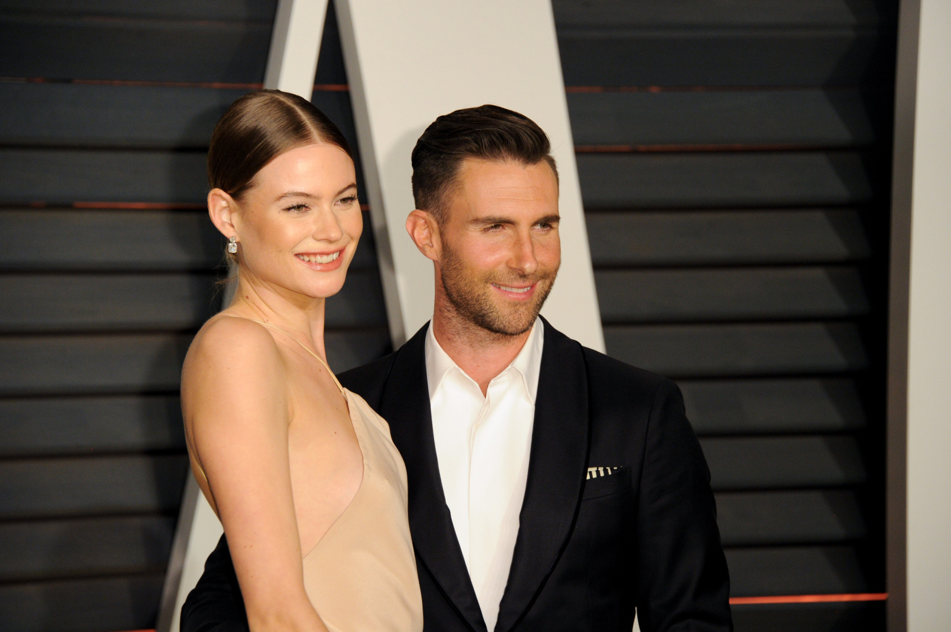 Music stars who married models