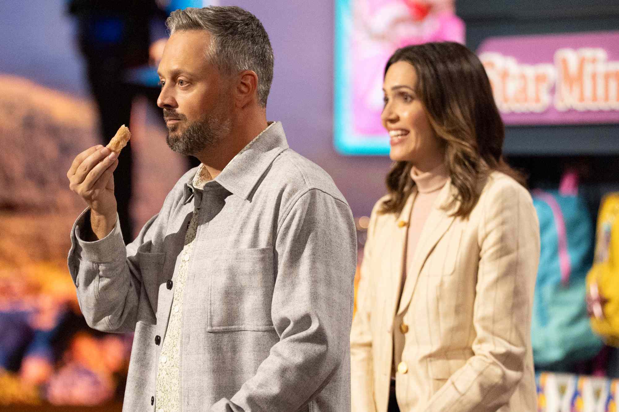 Inside Mandy Moore and Nate Bargatze's 'intimidating' “Shark Tank ...