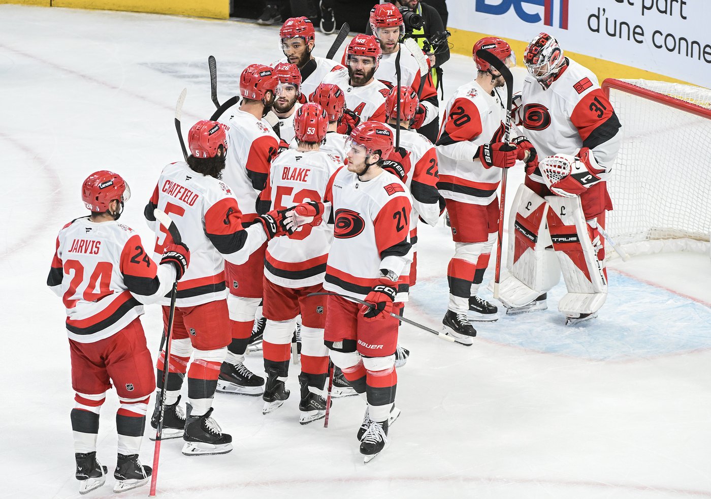 Hurricanes a win away from Stanley Cup final after another suffocating ...