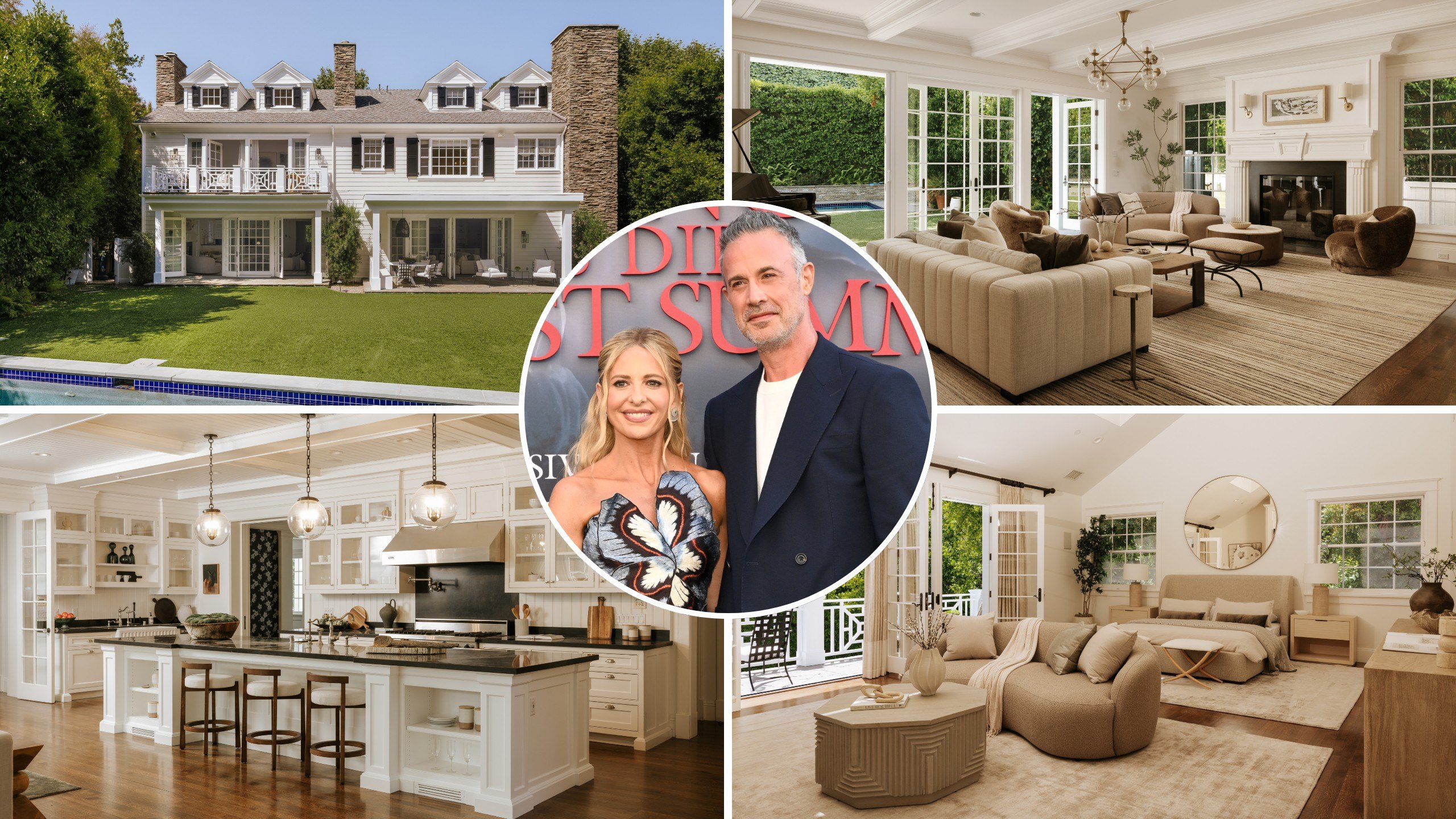 Sarah Michelle Gellar and Freddie Prinze Jr. list their stunning Los ...