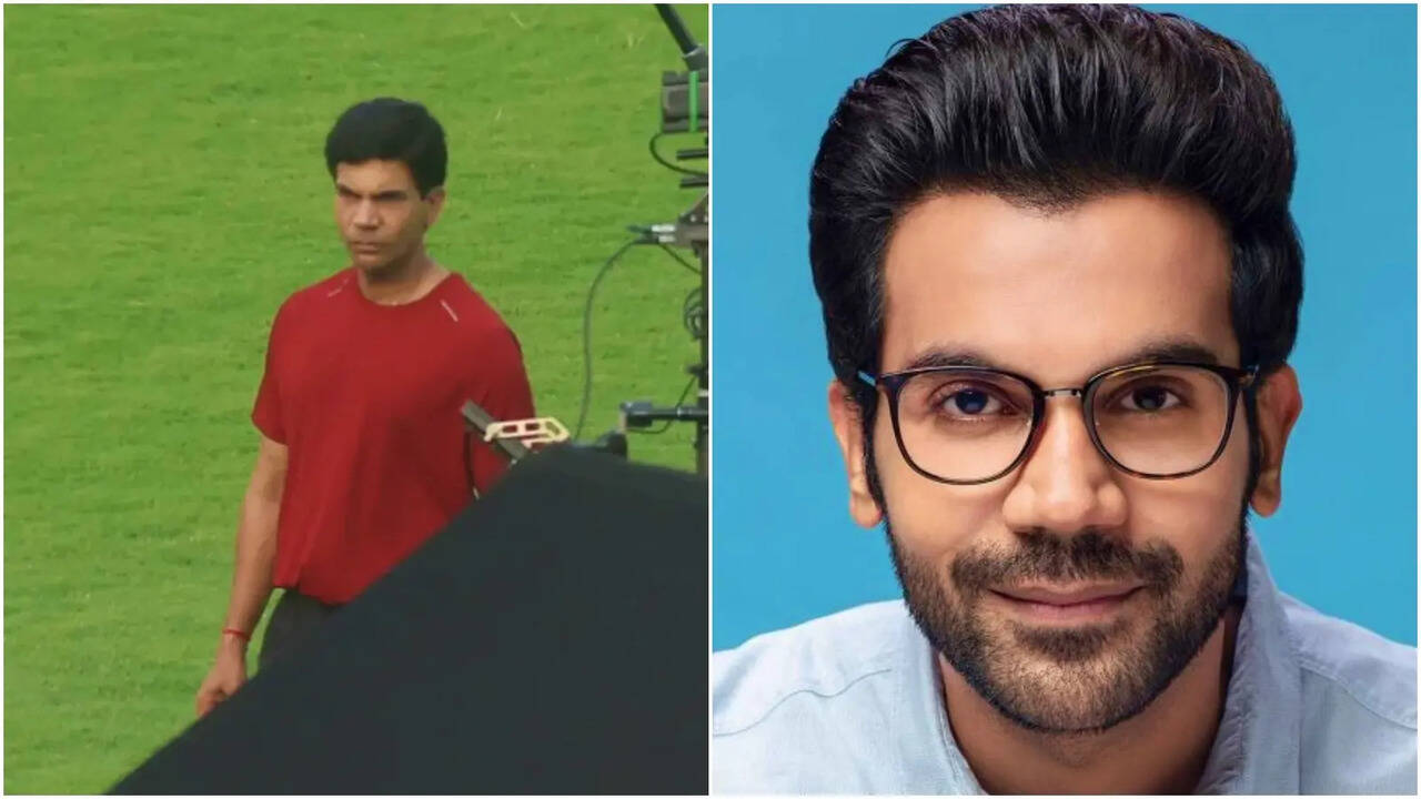 Rajkummar Rao’s first look as Sourav Ganguly goes viral; actor spotted ...