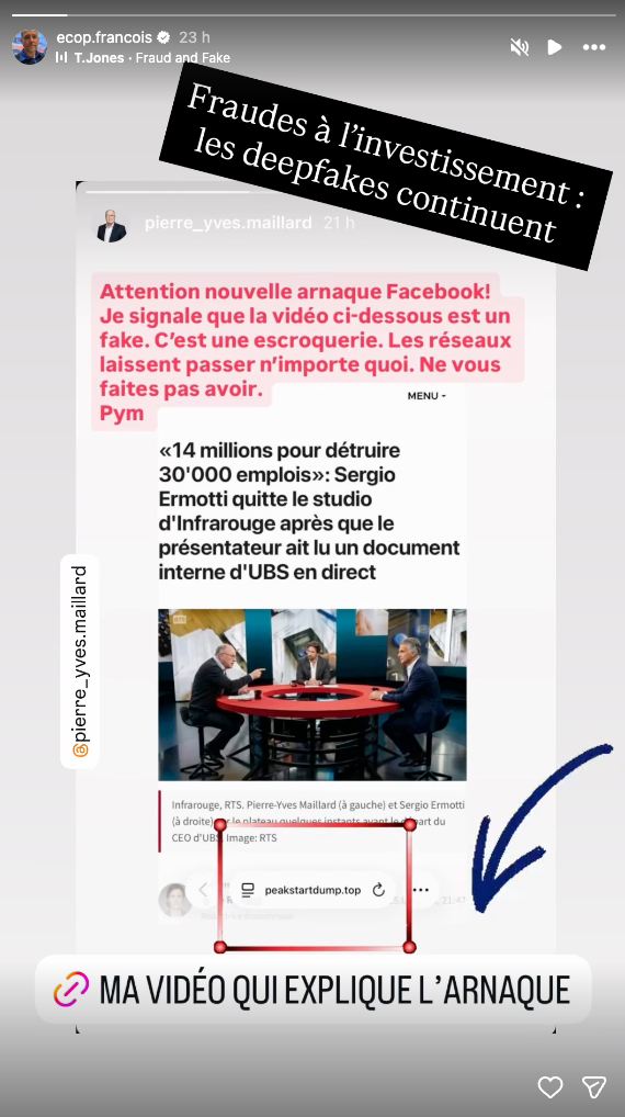 Pierre-Yves Maillard et Sergio Ermotti au cœur d’une nouvelle arnaque ...