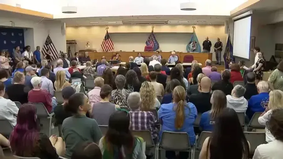 Hundreds pack township meeting on proposed cluster of data centers in ...