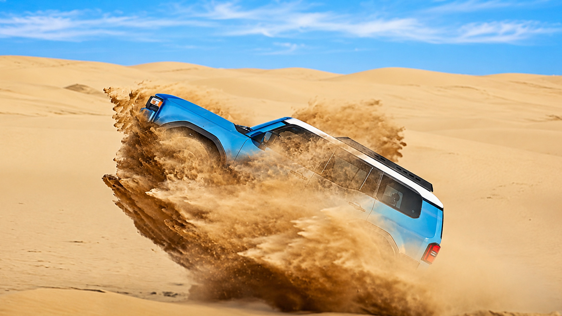 Toyota Land Cruiser faces a tough desert test