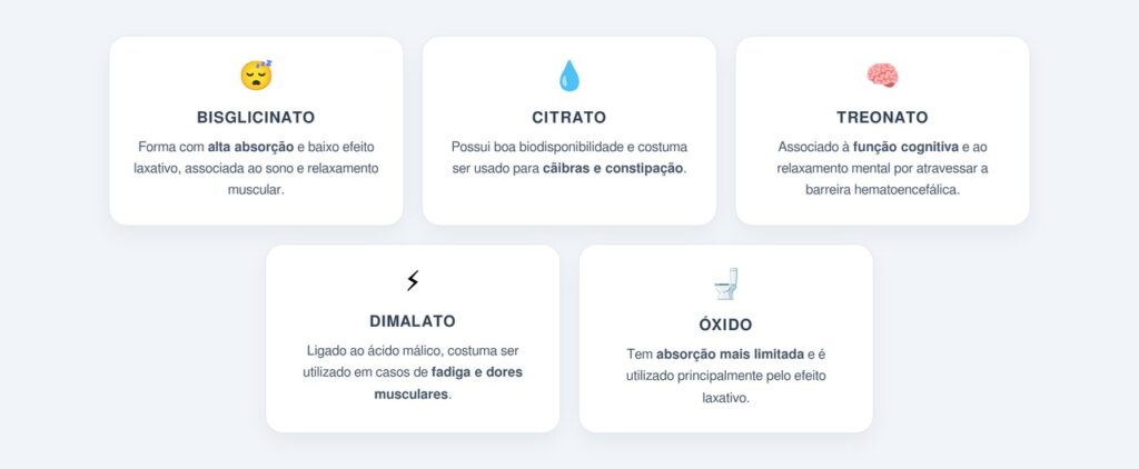 Faz sentido tomar magnésio como suplemento para melhorar o relaxamento ...