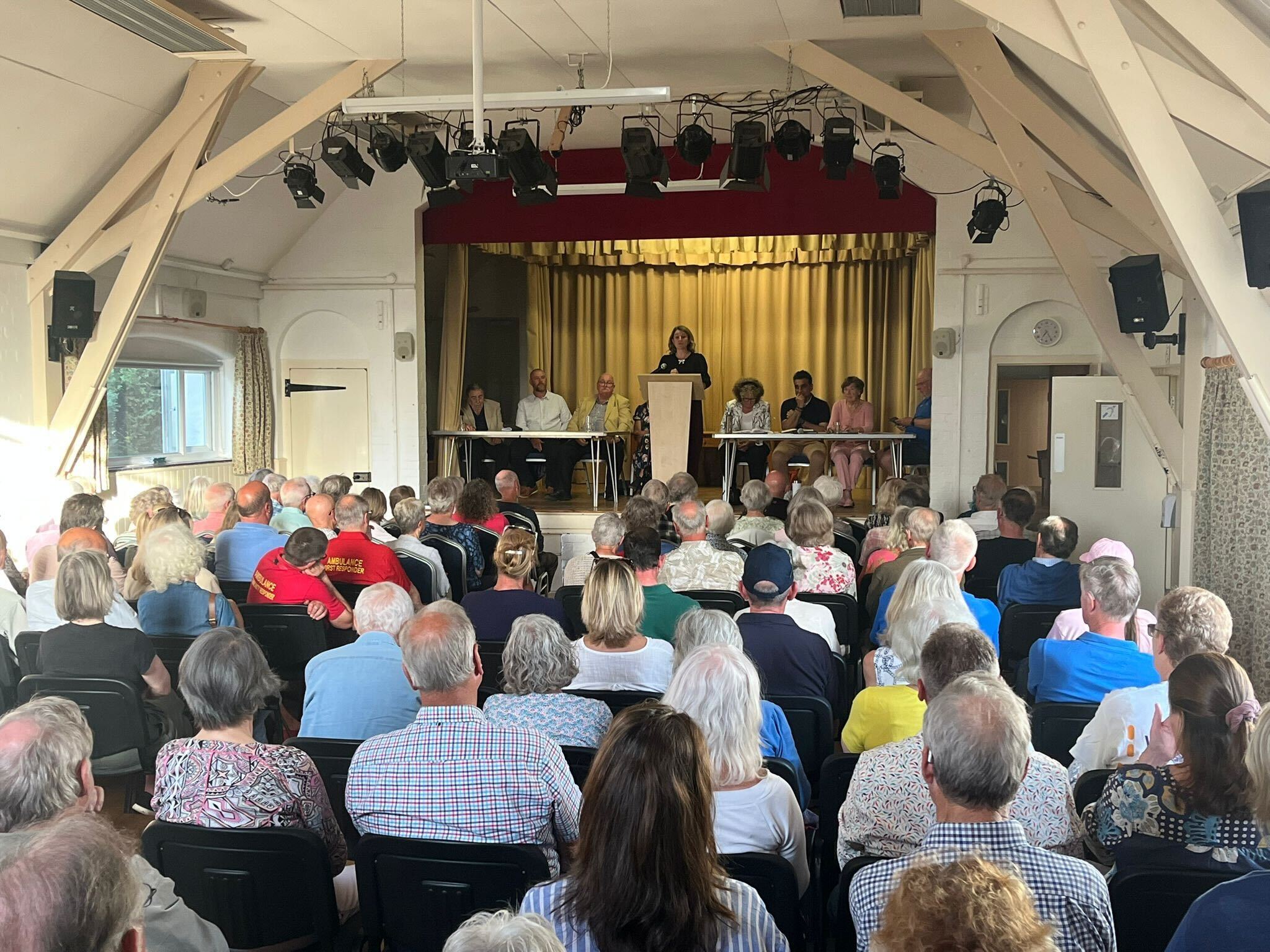 Jess Brown-Fuller attends West Wittering Annual Parish Council Assembly