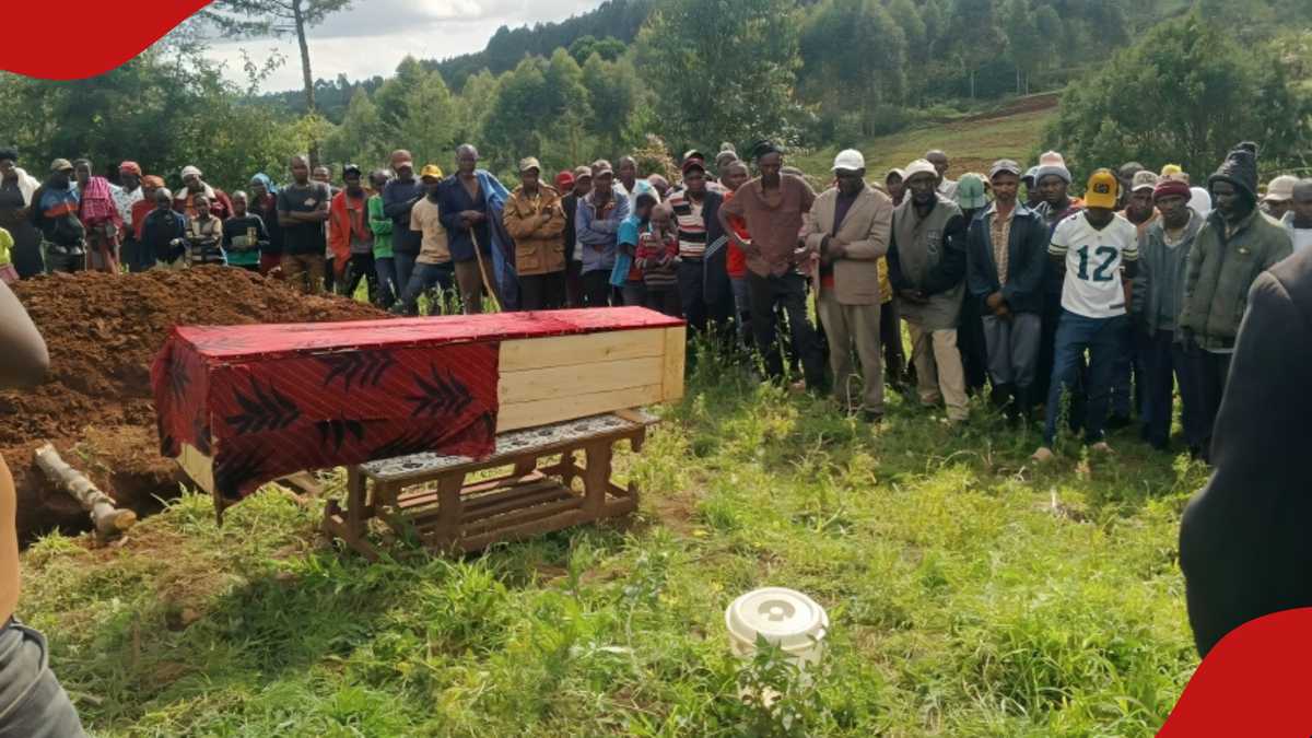 Kenyans broken after Nakuru man is buried in patched-up coffin covered ...