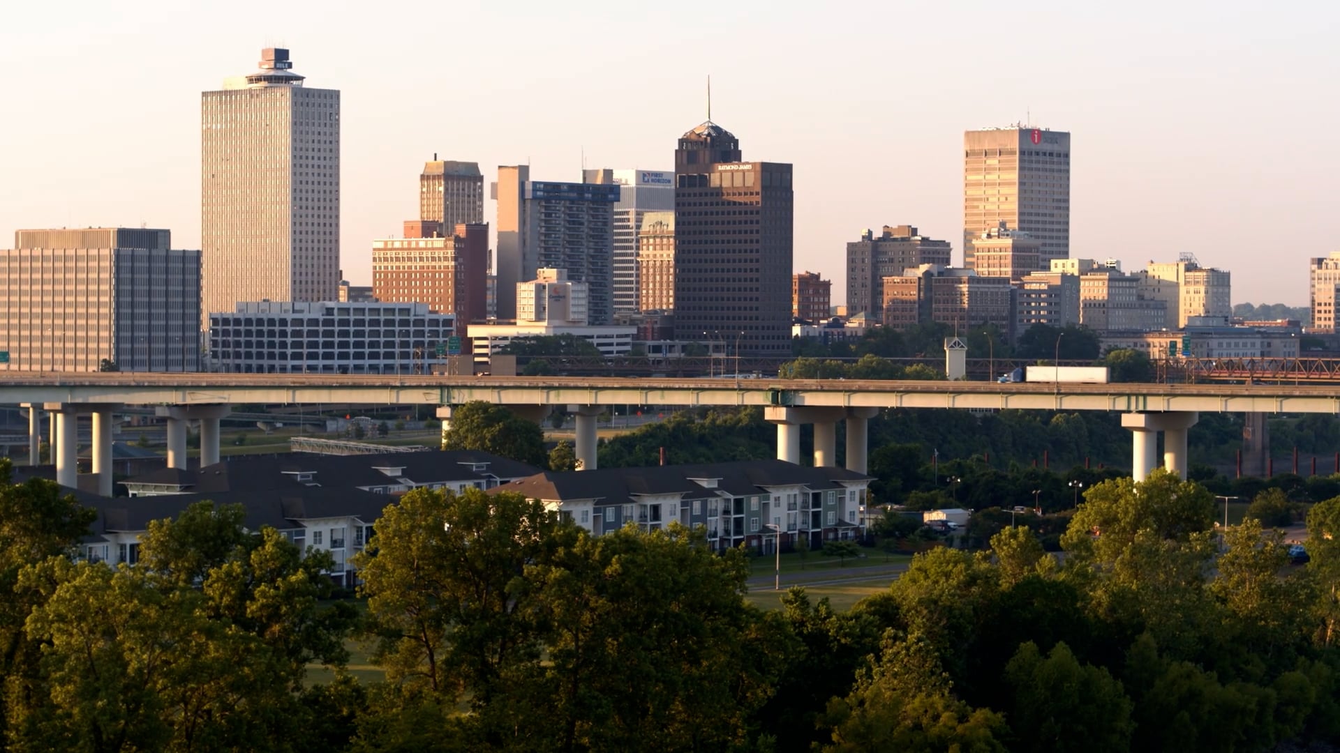 Drone tour of Memphis: Home of blues, rock ’n’ roll and music legends
