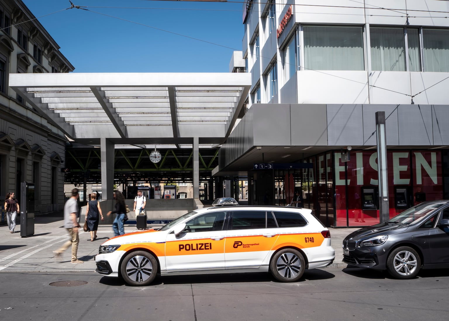 Man stabs three people at Swiss train station in 'evil act of terror'