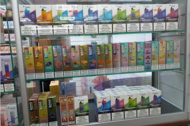 Illegal tobacco and vapes worth nearly £10,000 seized in Wrexham crackdown