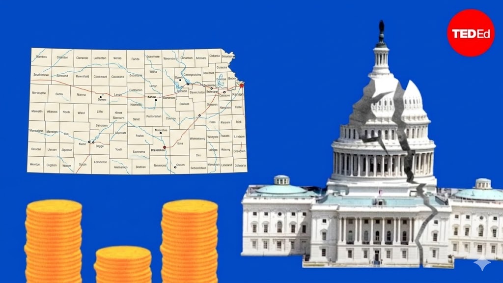Kansas slashed taxes by 30% - then its economy started falling apart