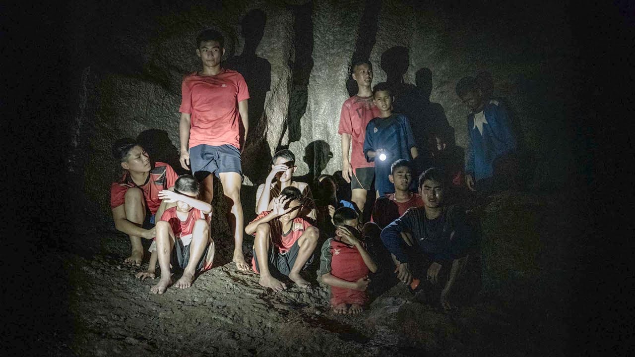 They were cut off by rising water - and time was running out