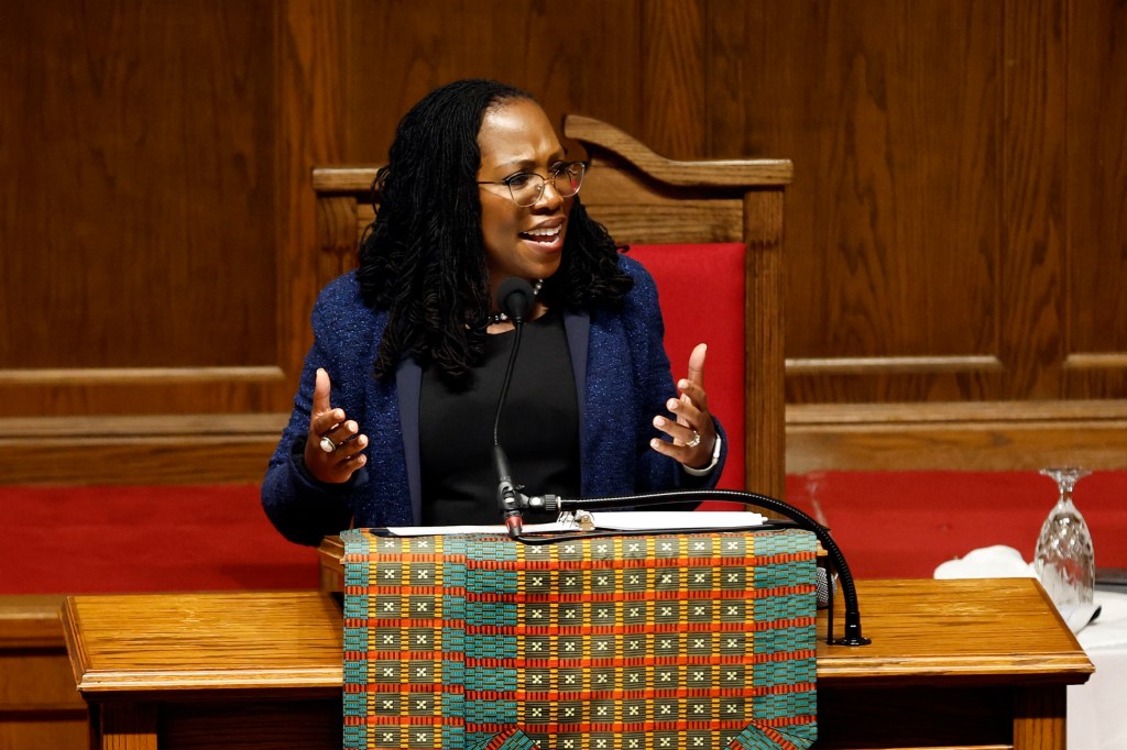 Justice Jackson breaks with liberals in lone Supreme Court dissent