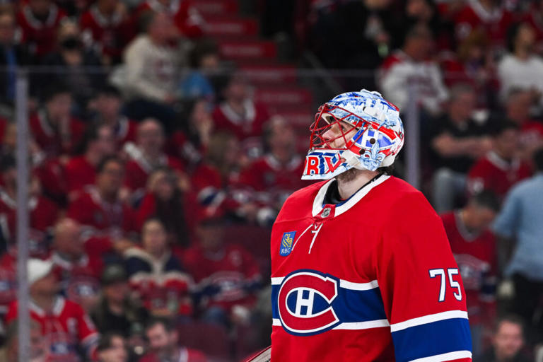 Canadiens goalie Jakub Dobes stunned by Montreal crowd’s loyalty in Game 4