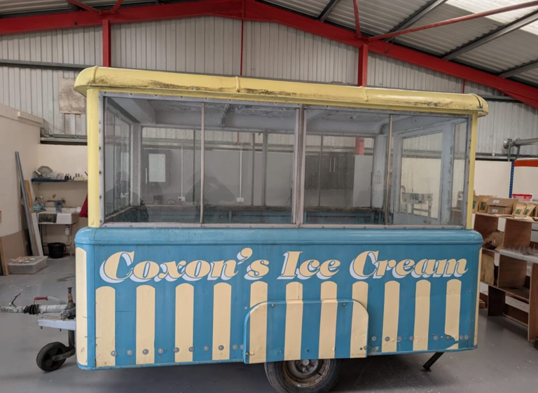 We restored a vintage ice cream cart in honour our beloved South ...