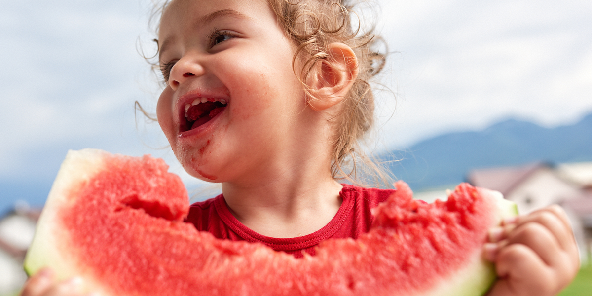 Eating a juicy watermelon? Here’s how to get that stain out fast