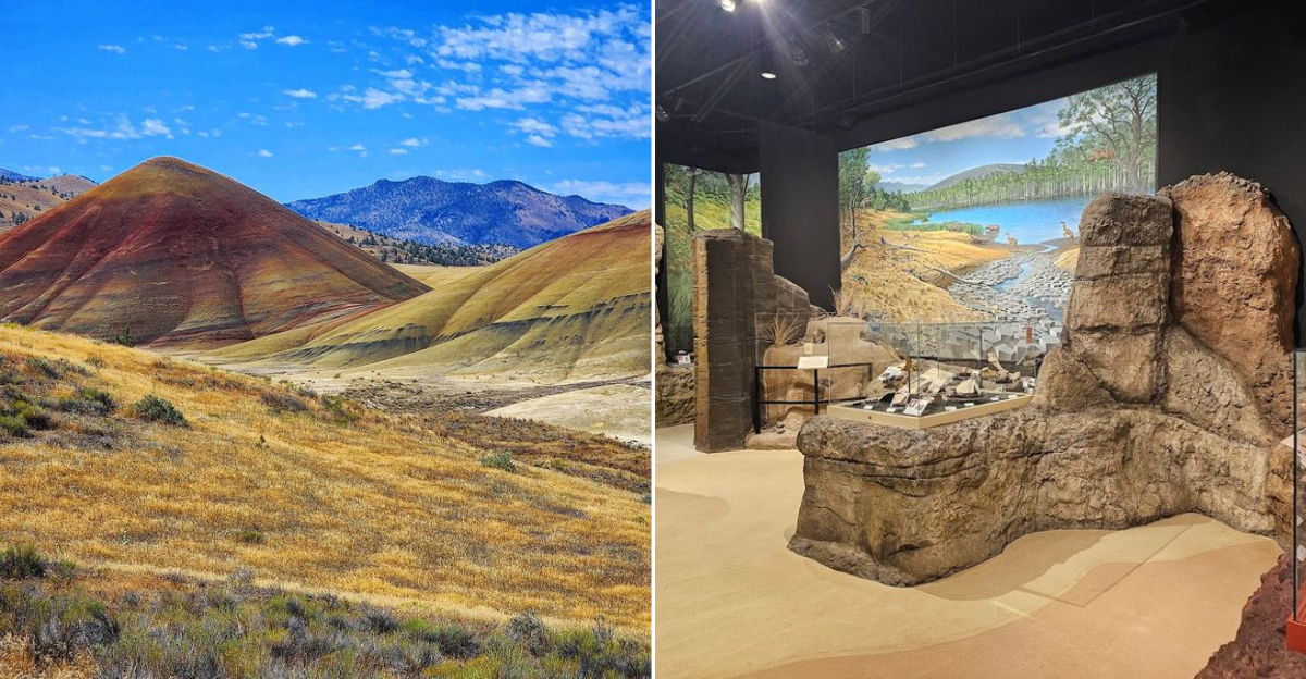 Oregon’s Painted Hills look like Mars, until you touch them and realize ...