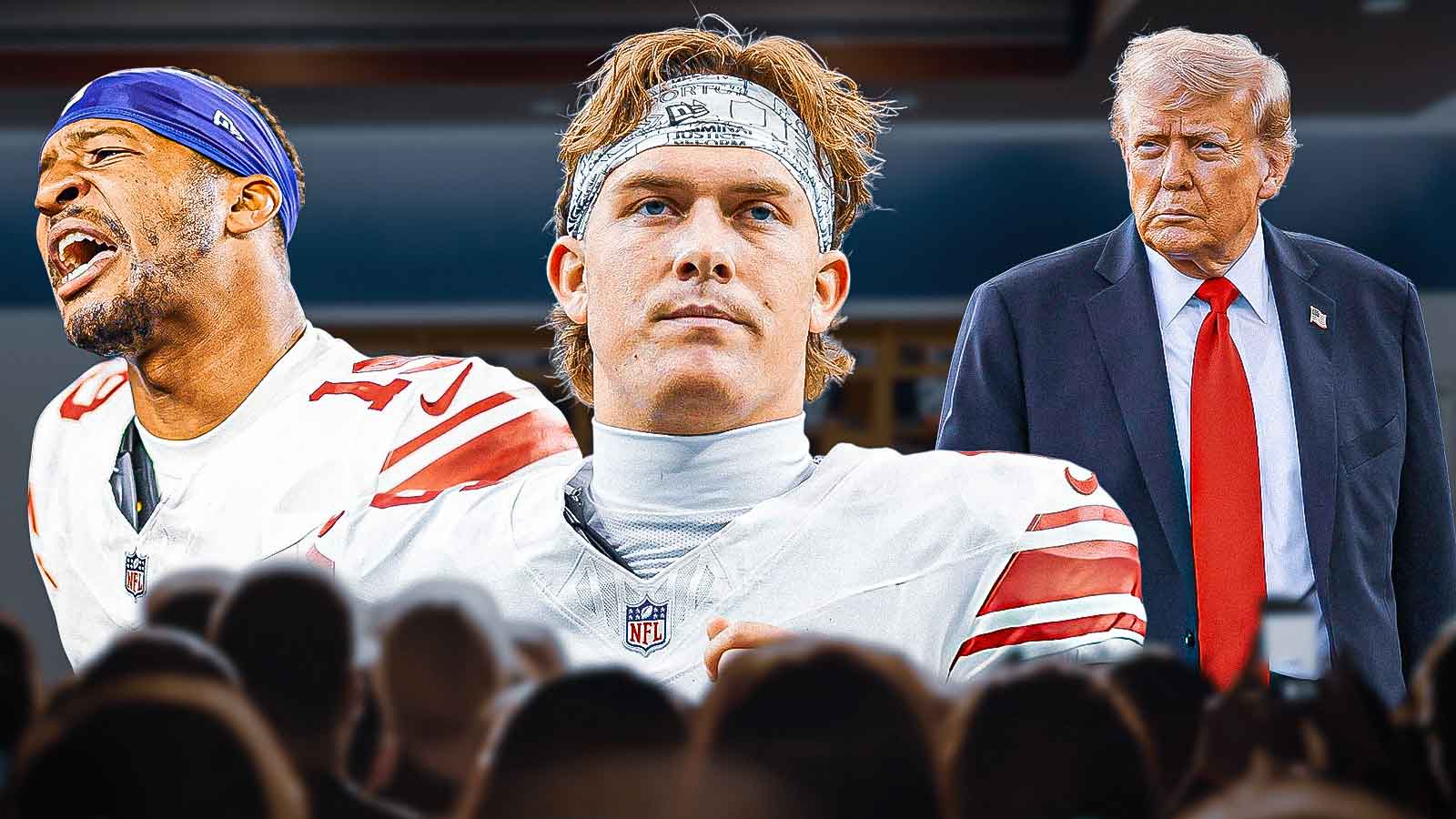 Giants QB Jaxson Dart’s Trump speech to team addressed by Jameis ...
