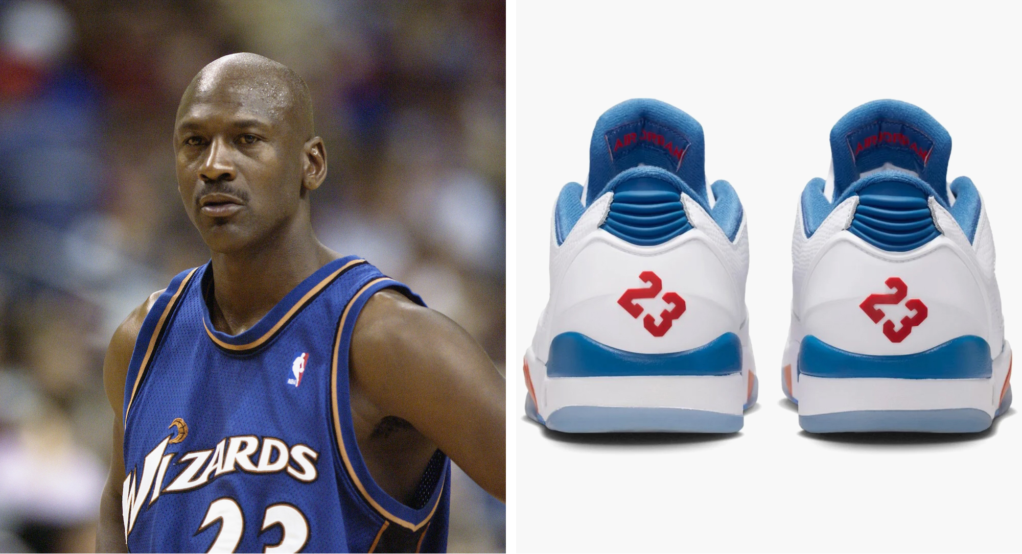 Air Jordan 3's Iconic True Blue Look Comes to This Mash-up Sneaker