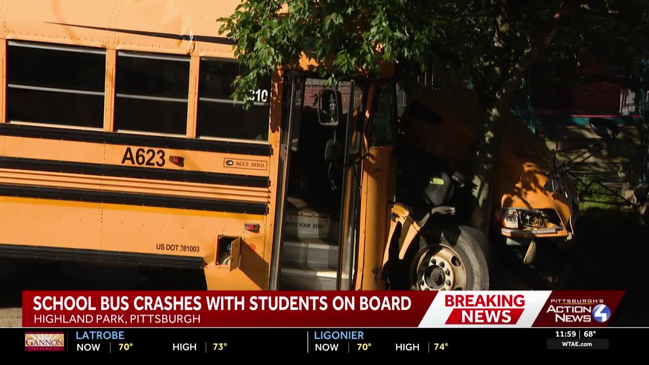 Highland Park school bus crash update