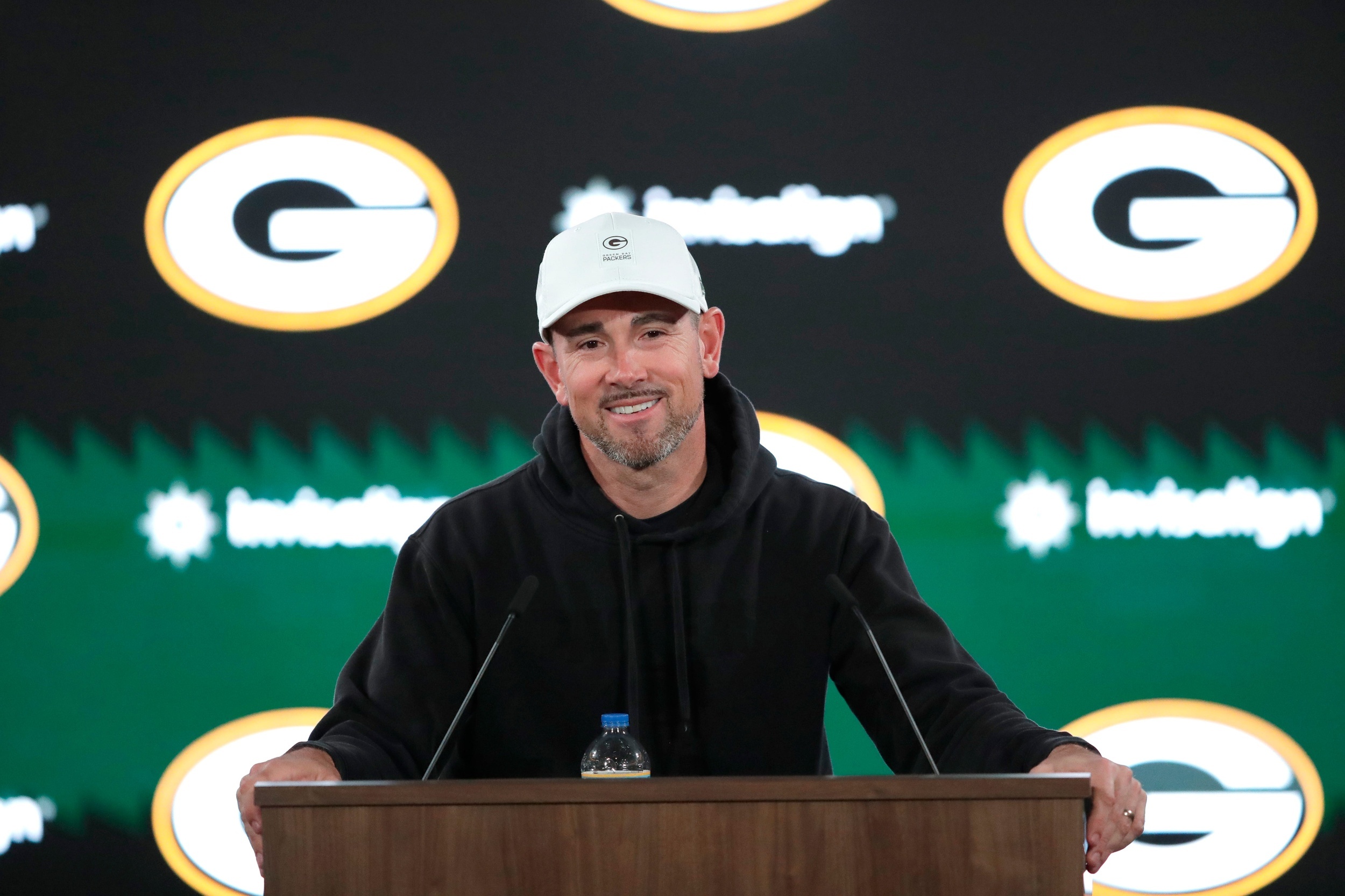Packers HC Matt LaFleur gives injury updates at OTAs