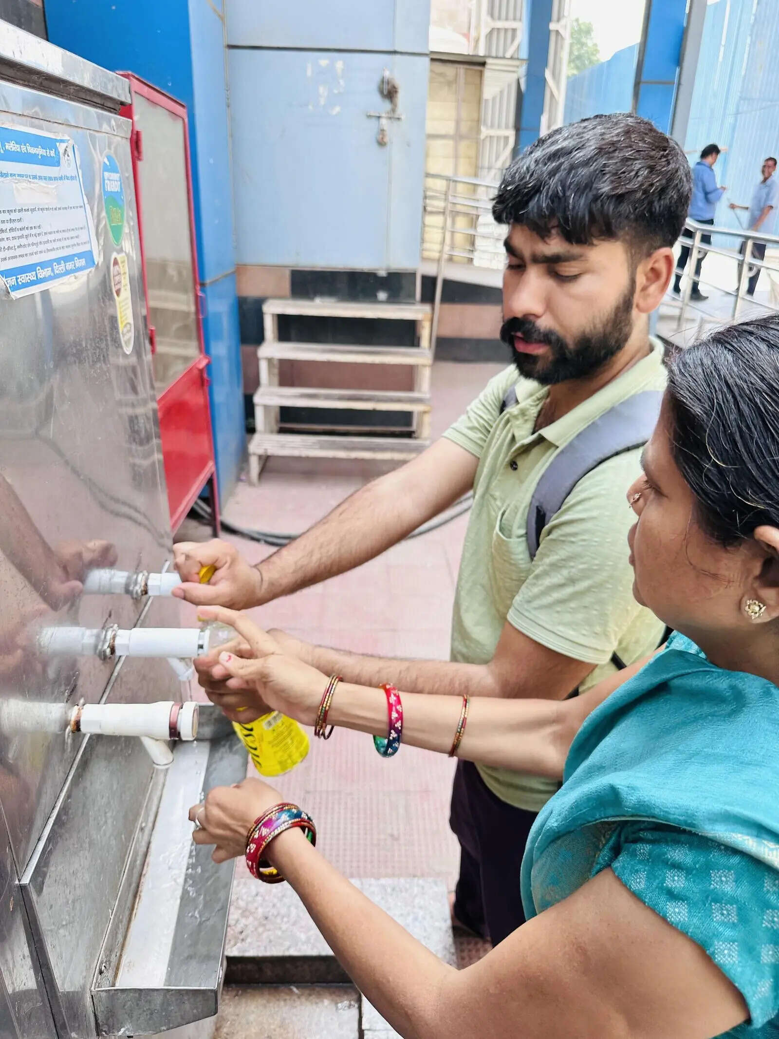 ‘Even poor patients have to buy water’: Most dispensers at LNJP out of ...