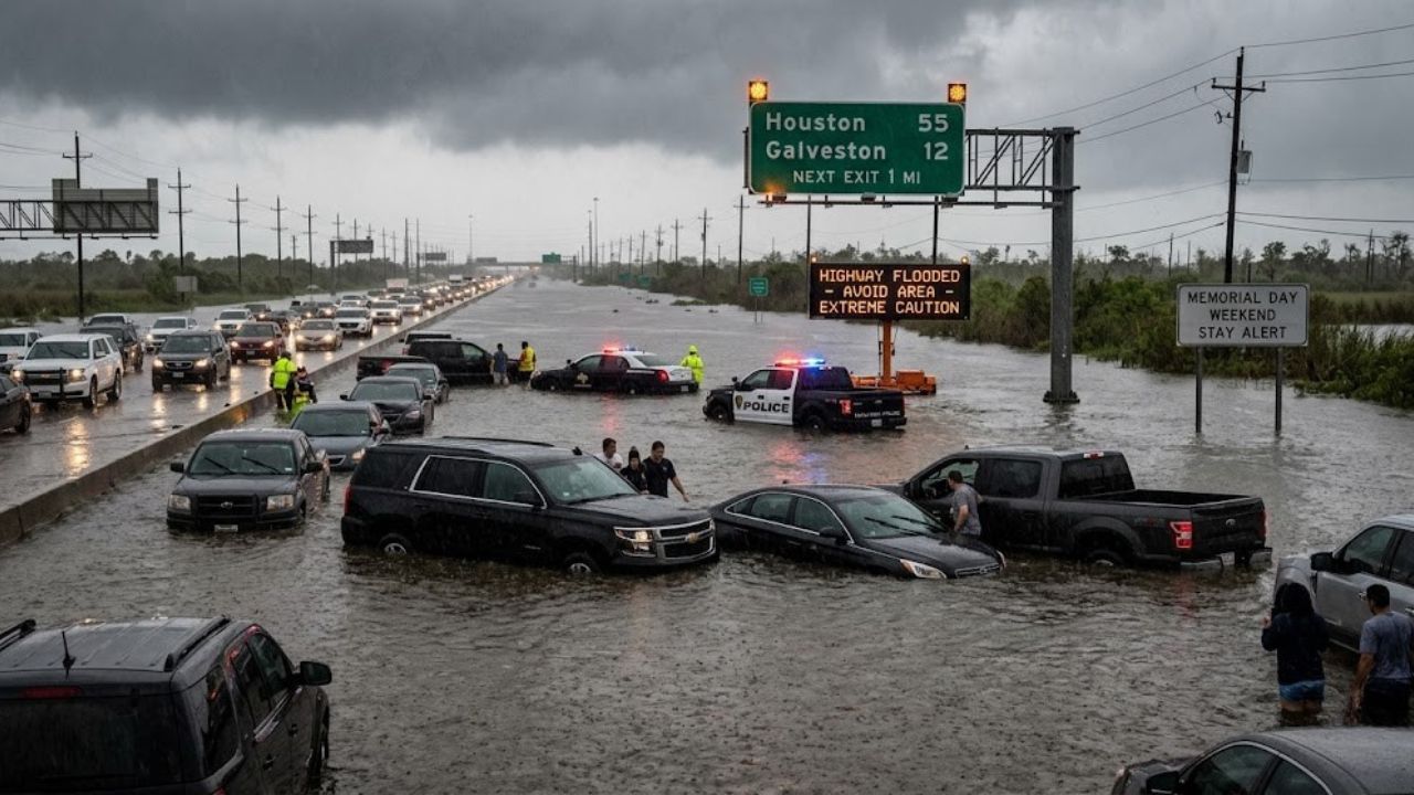 Texas Gulf Coast flood emergency — 8M Americans at risk