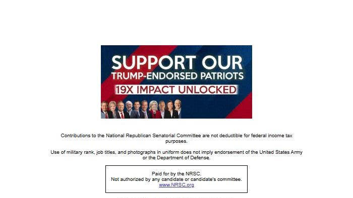 NRSC called Ken Paxton “unfit” for Senate in fundraising emails