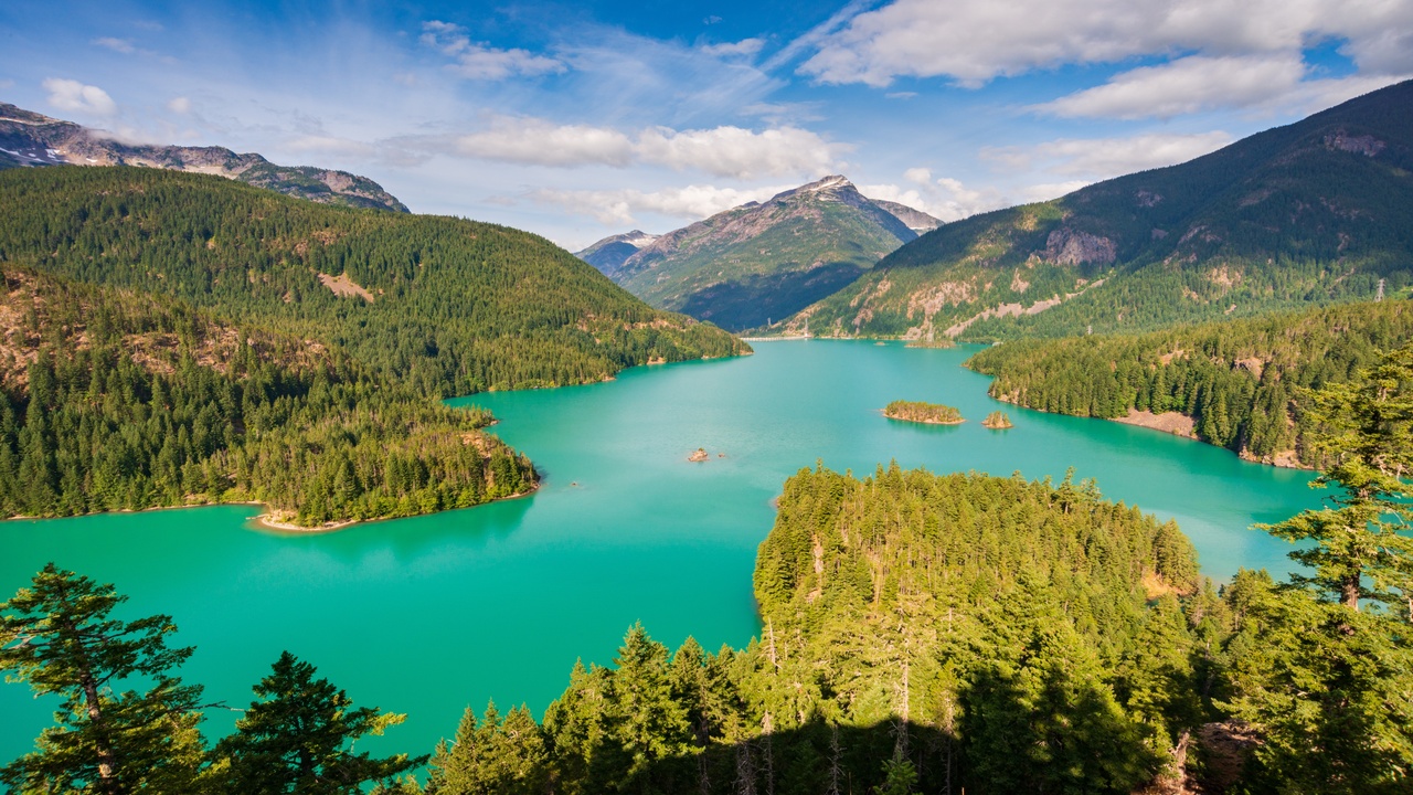 You can walk empty trails under jagged glacier peaks three hours from ...