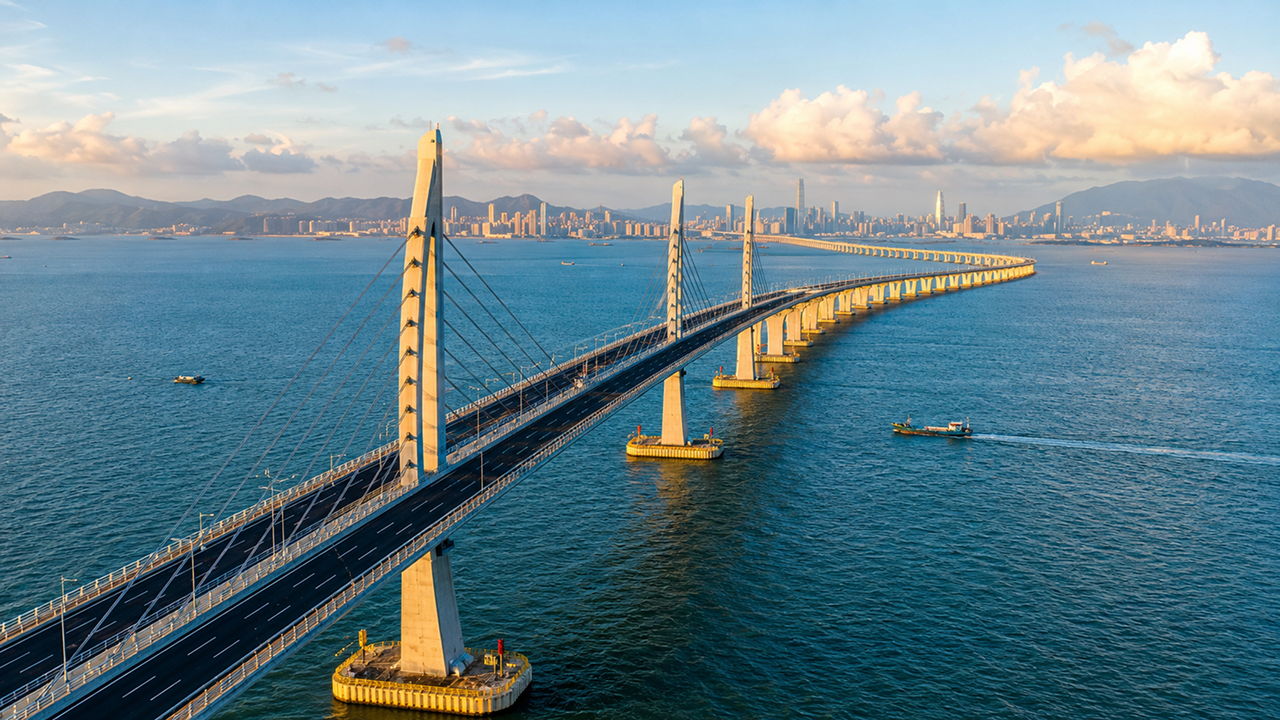 How two competing mega-bridges could turn the Pearl River Delta into a ...
