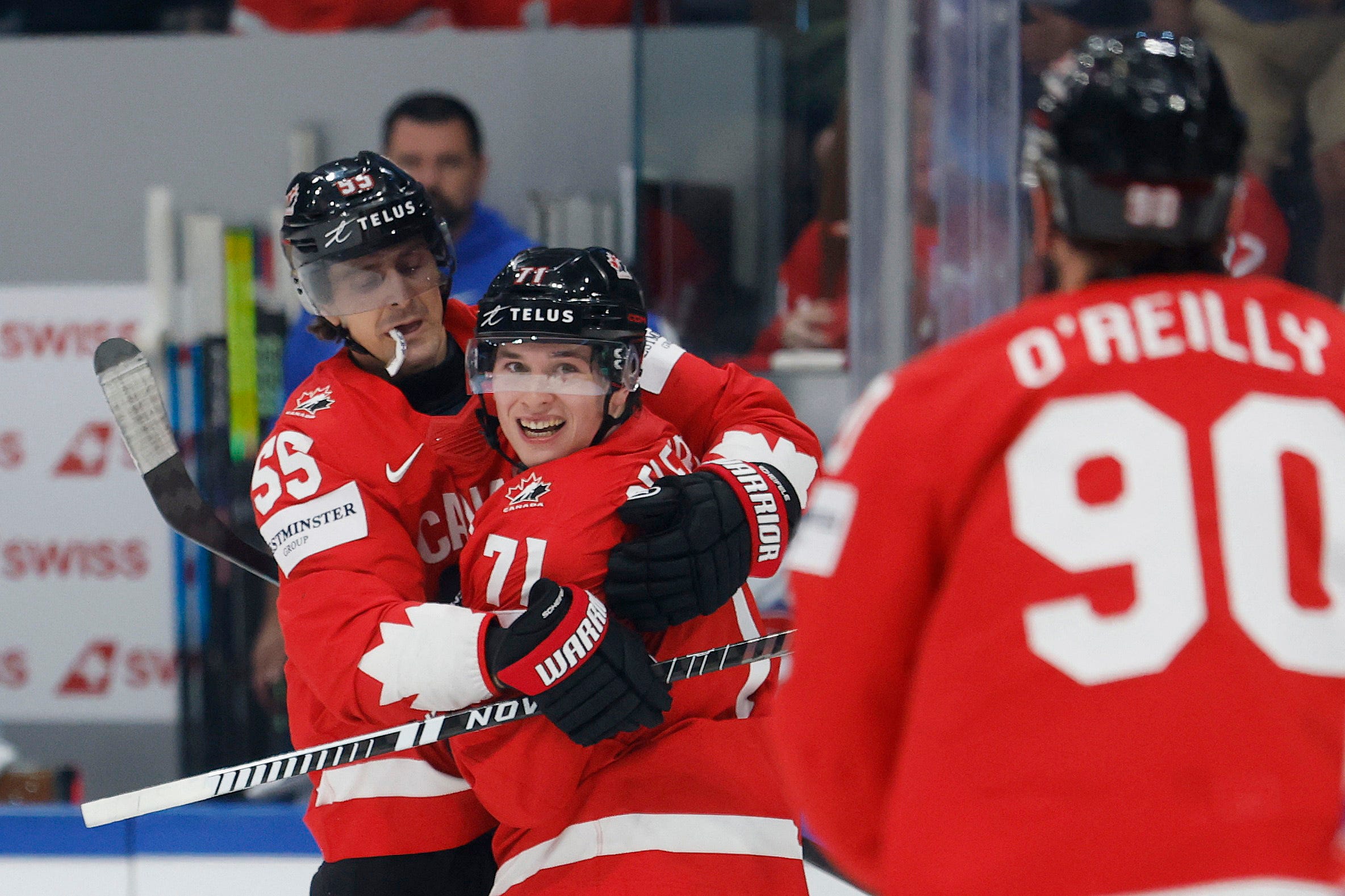 Sharks' Macklin Celebrini receives individual awards at hockey worlds