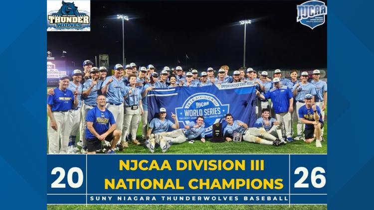 SUNY Niagara wins NJCAA Division III World Series
