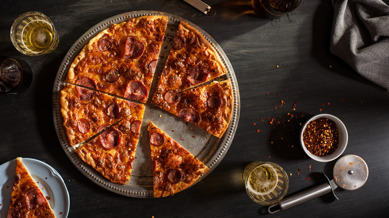 The reason we put pepperoni on pizza