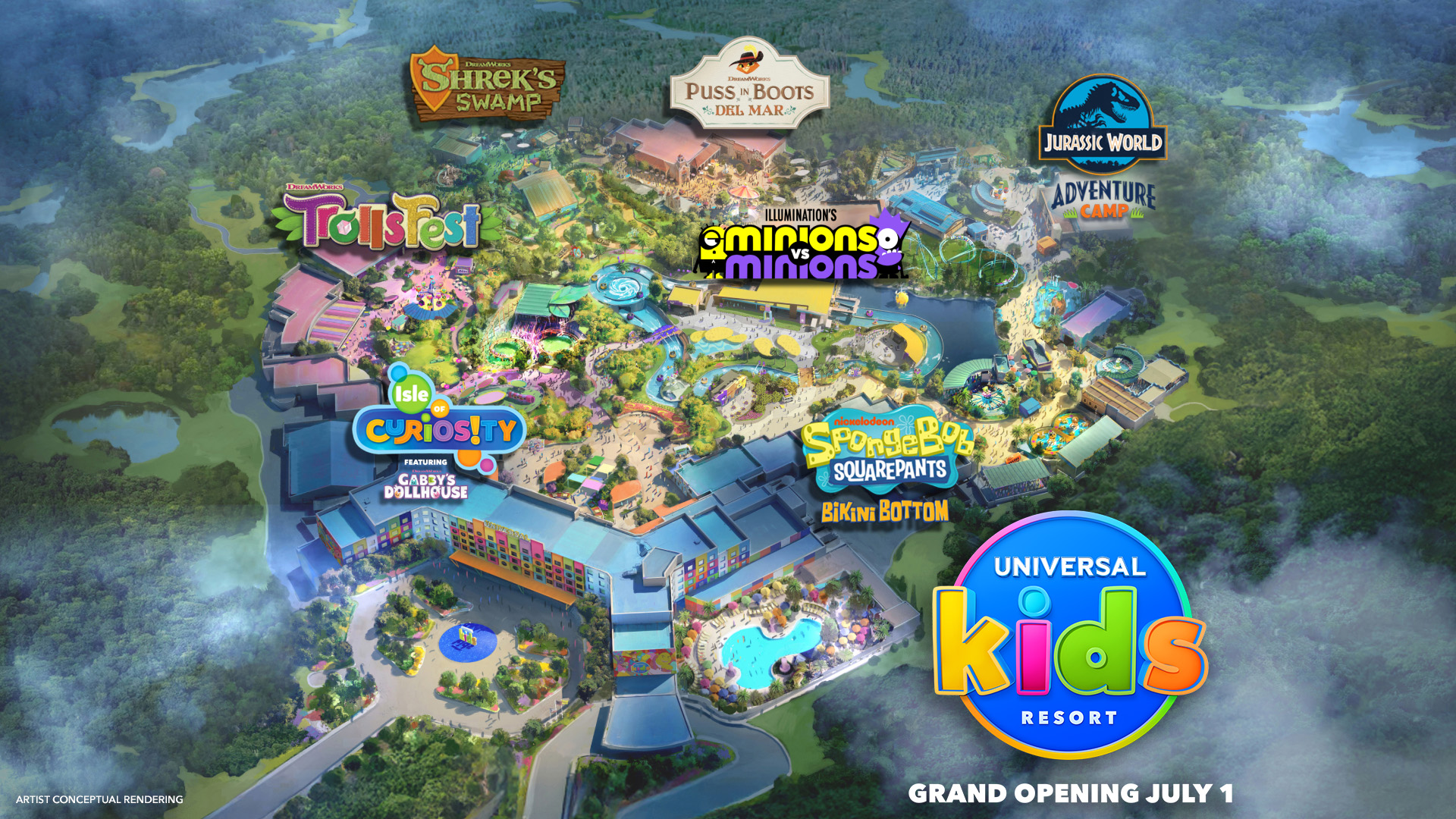 New Universal Kids Resort in Texas sets July opening