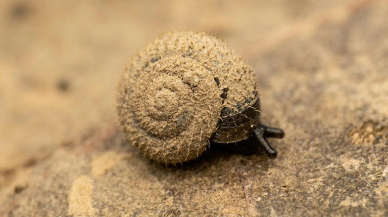A tiny snail with hair on its shell is disappearing from London and ...