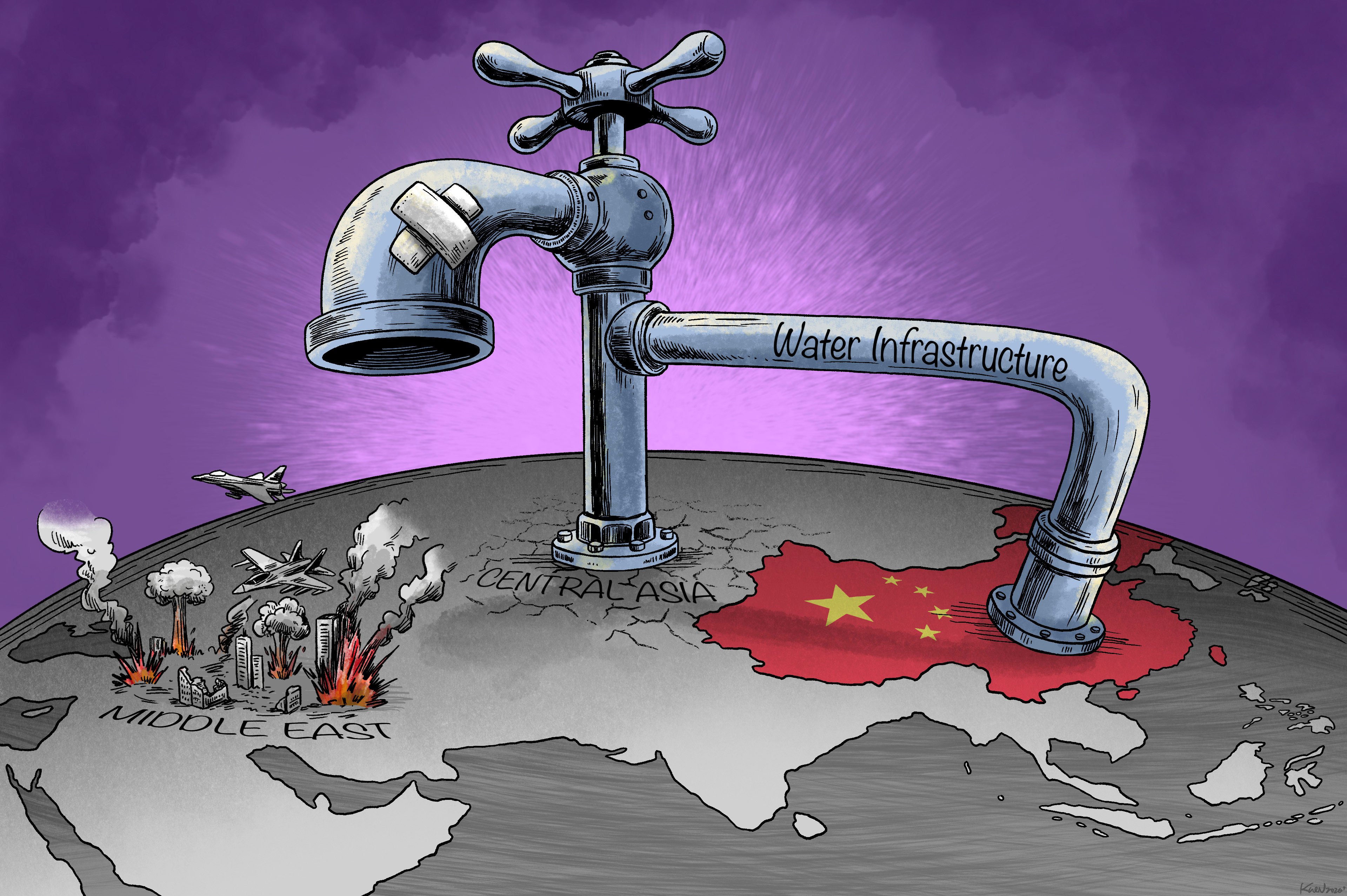 As Iran war stokes water security fears, Central Asia could turn to China