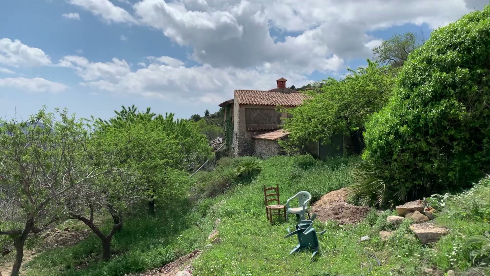 Building an off-grid homestead on abandoned land