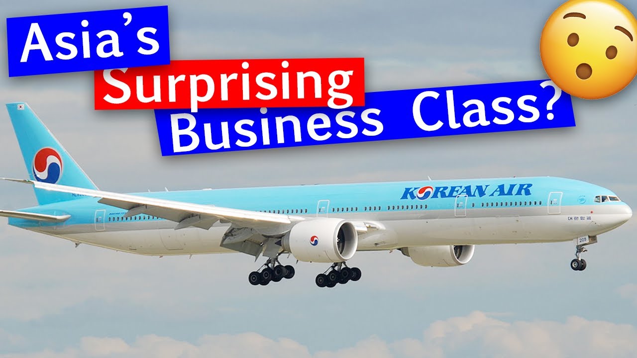Korean Air business class 777