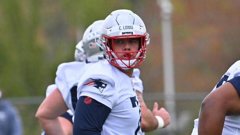 What Caleb Lomu showed at Patriots OTAs: Where is the rookie lining up?