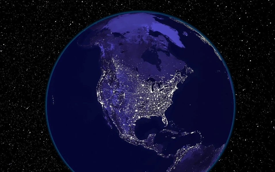 NASA shares dazzling ISS images of Earth's night lights