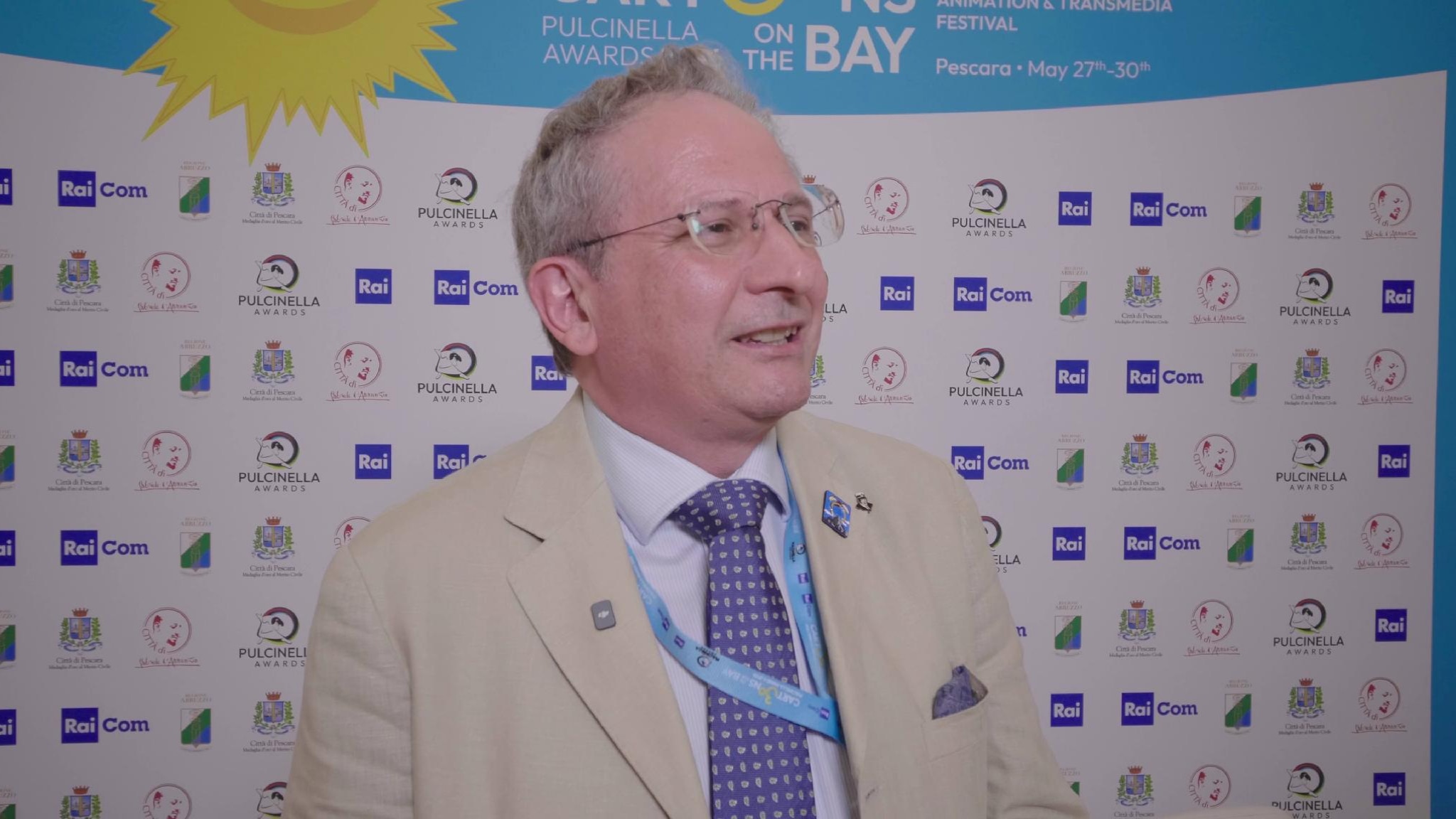 Adriano Monti Buzzetti Colella: "Cartoons on the bay dedicato al pubblico"