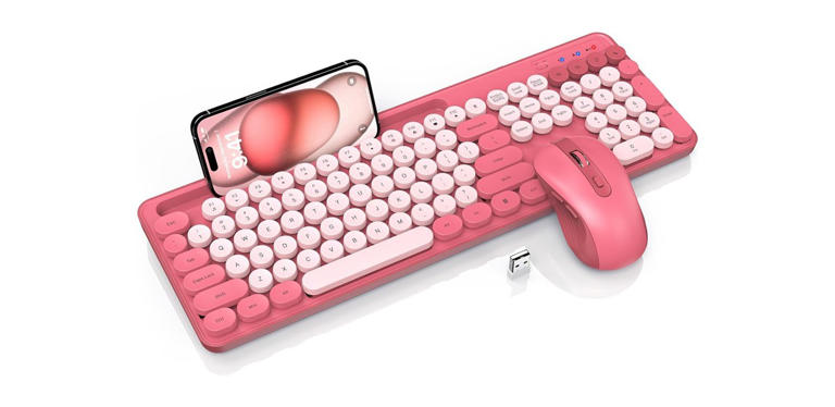 Keyboards and keyboard covers that make typing with long nails a breeze