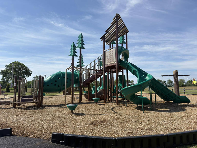 Ribbon-cutting held for Jean Twyning Nature Playground in Belvidere