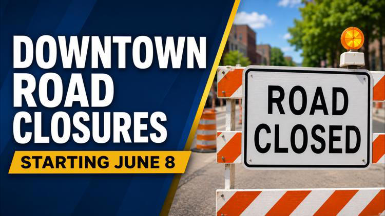 Major water main project to close downtown Madison roads starting June